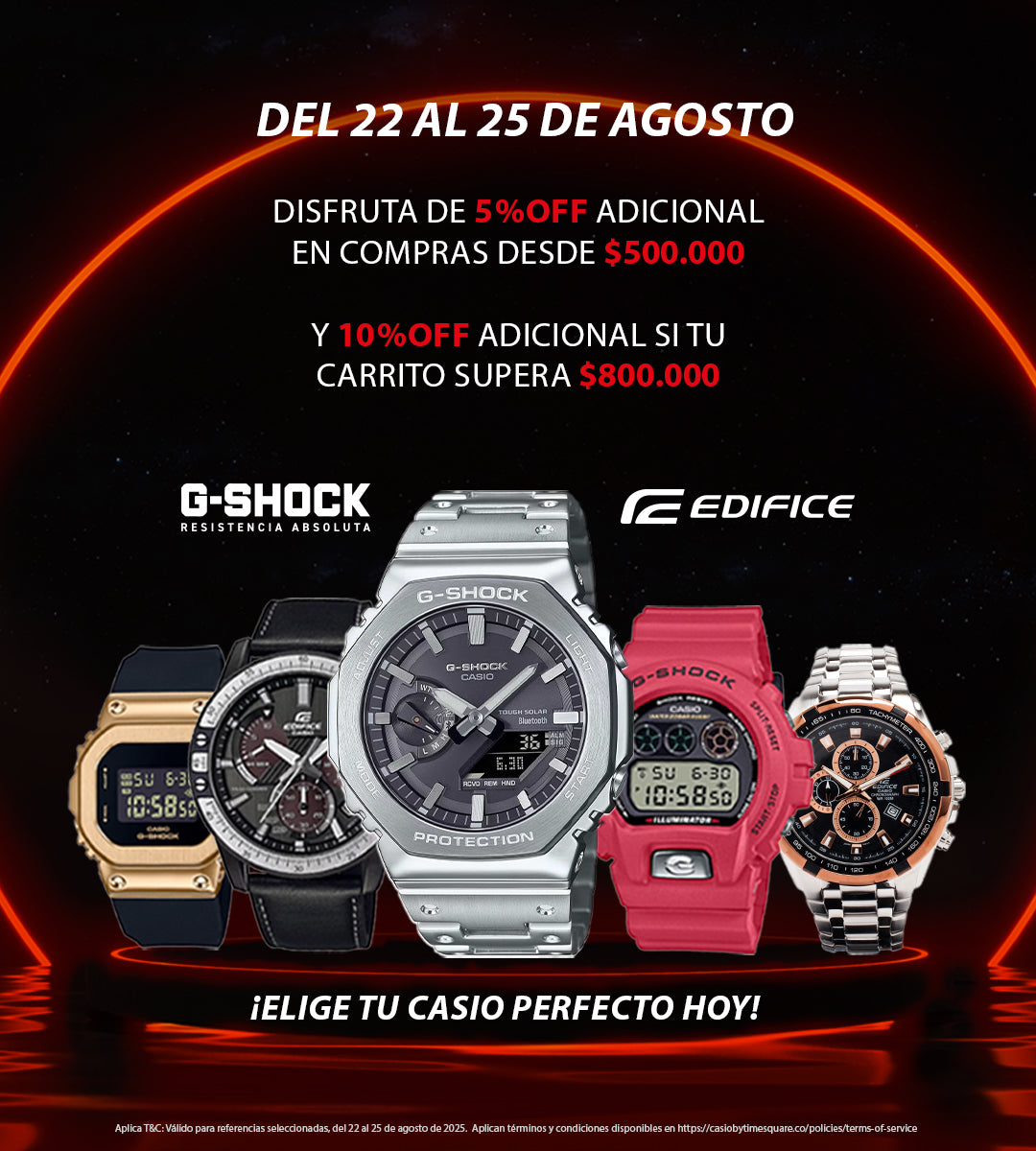 Compra Relojes Originales Casio Colombia – Casio by Timesquare